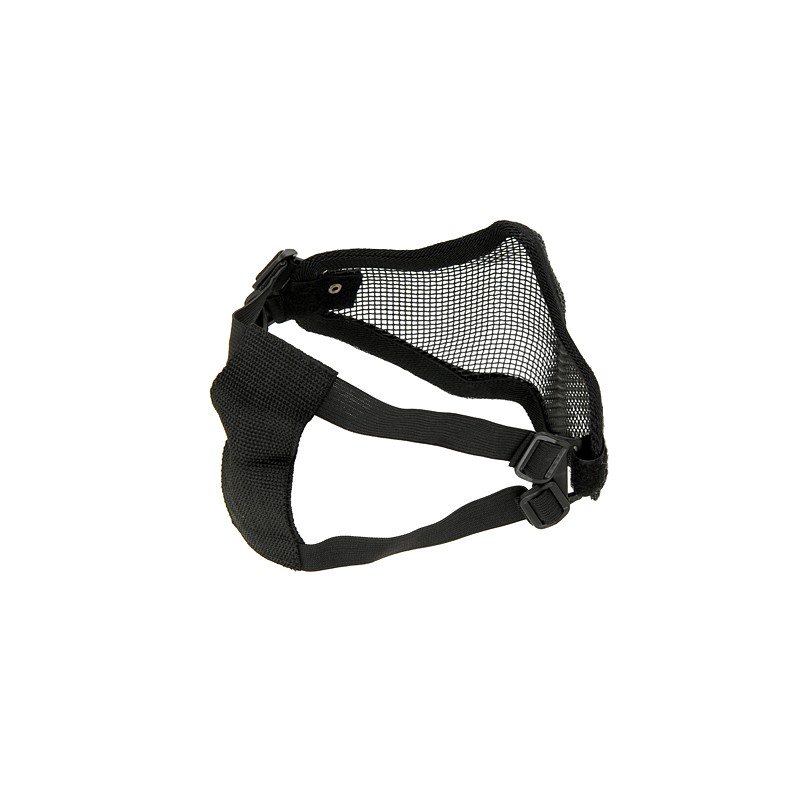 Tactical Strike Mesh Half Face Mask Black