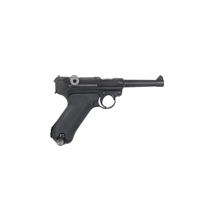 WE Luger P08 (black, 4 inch), Airsoft gun