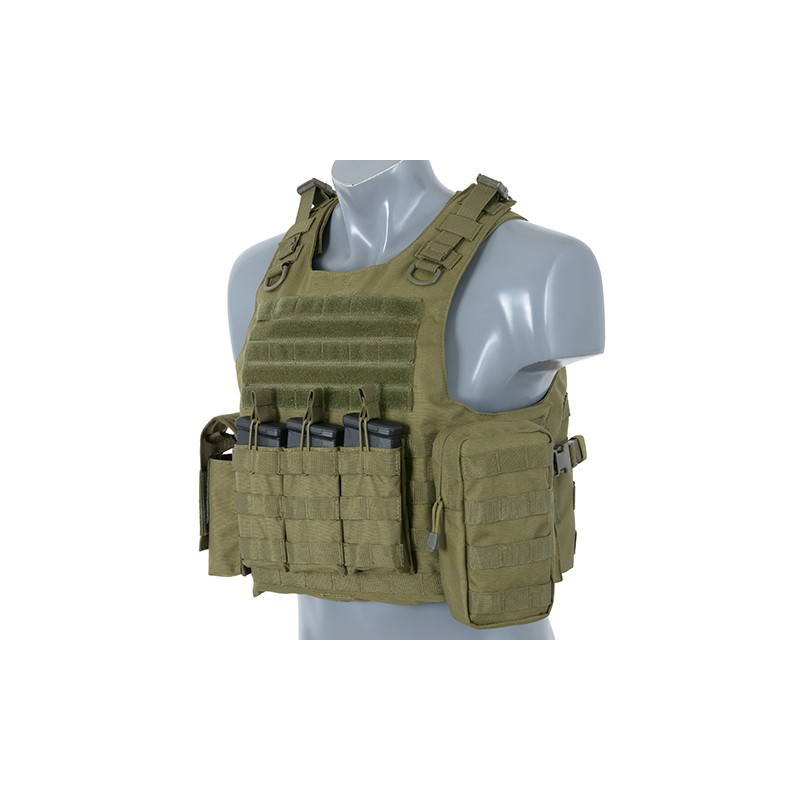 LIGHTWEIGHT AAV FSBE ASSAULT VEST SYSTEM V2 - OLIVE