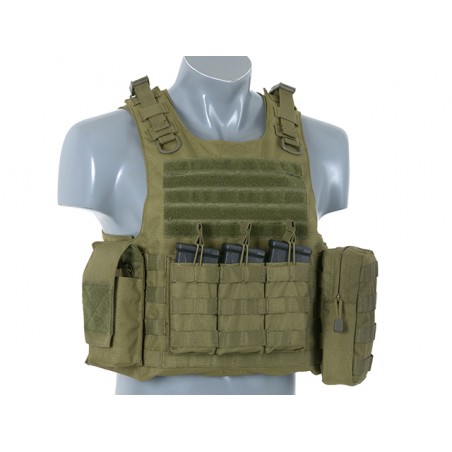 LIGHTWEIGHT AAV FSBE ASSAULT VEST SYSTEM V2 - OLIVE
