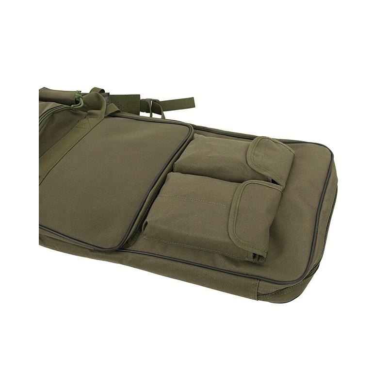 Military double rifle gun case 120cm Olive airsoft
