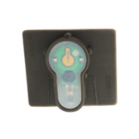 LITEBUCK Velcro Hook Led Base Strobe Light (OD, Orange LED)