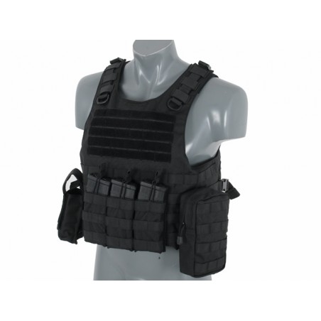 LIGHTWEIGHT AAV FSBE ASSAULT VEST SYSTEM V2 - BLACK