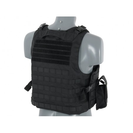 LIGHTWEIGHT AAV FSBE ASSAULT VEST SYSTEM V2 - BLACK