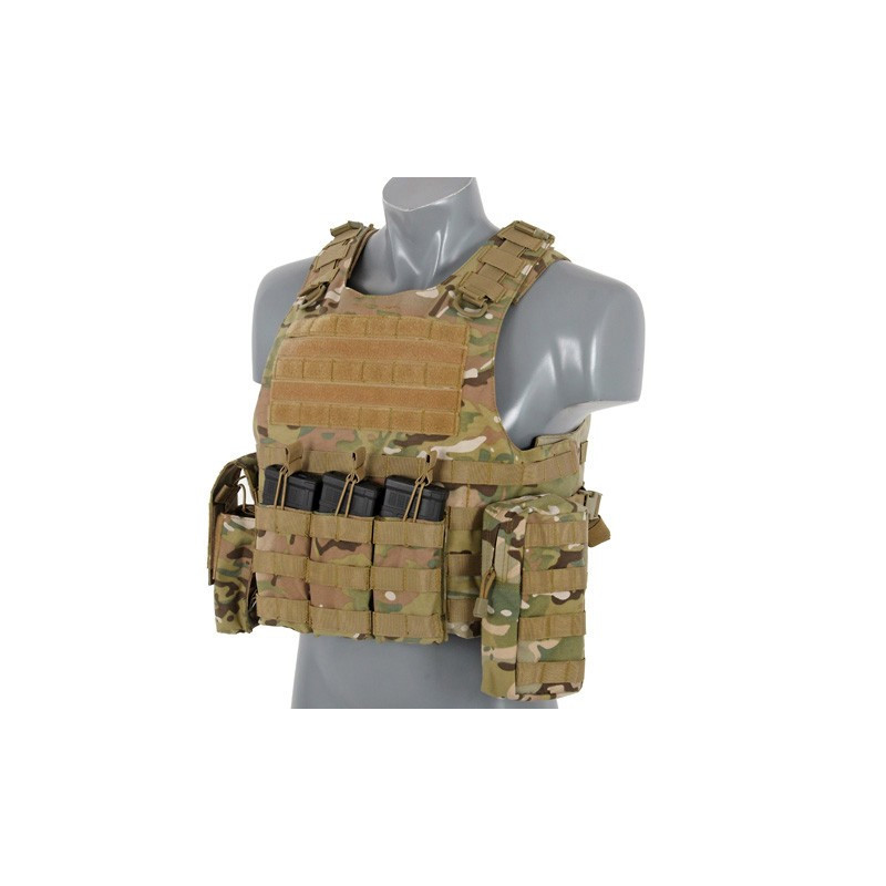 LIGHTWEIGHT AAV FSBE ASSAULT VEST SYSTEM V2 - MULTICAMO