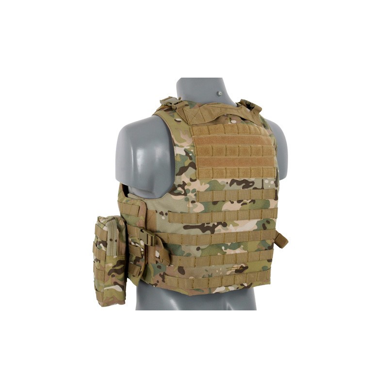 LIGHTWEIGHT AAV FSBE ASSAULT VEST SYSTEM V2 - MULTICAMO