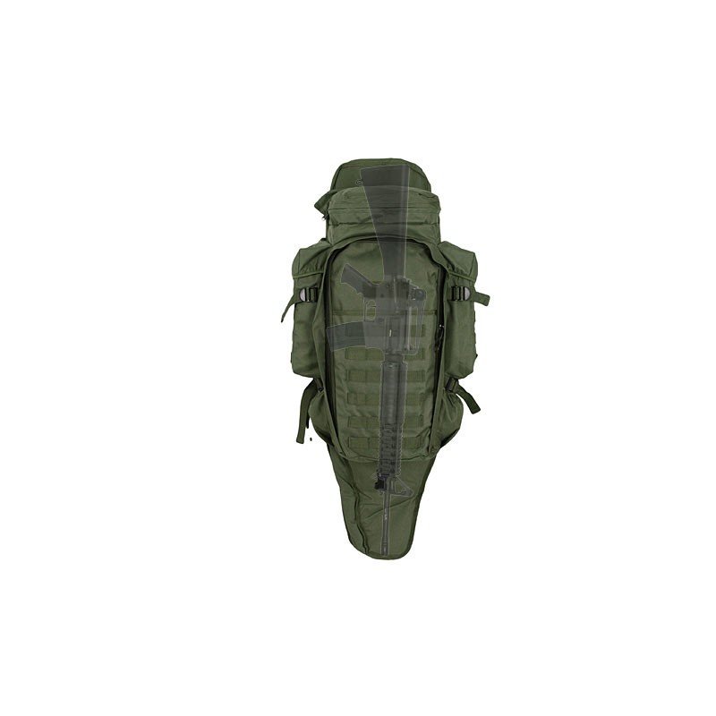 Tactical Full Gear Rifle Combo 40L Backpack OD