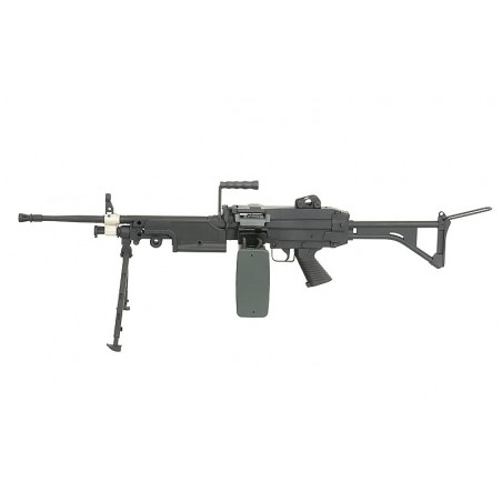 M249 MKI - FULL METAL BLACK [A&K]
