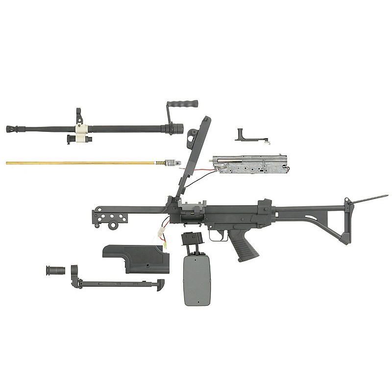 M249 MKI - FULL METAL BLACK [A&K]