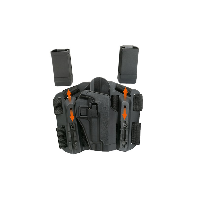 HOLSTER W/DROP LEG PLATFORM FOR M9 SERIES