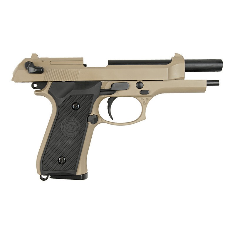 WE Beretta M92F Full Metal Green Gas, GBB Pistol