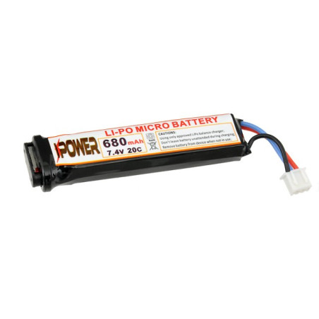 AEP BATTERY LI-PO 680MAH 7,4V 20C MICRO [IPOWER]