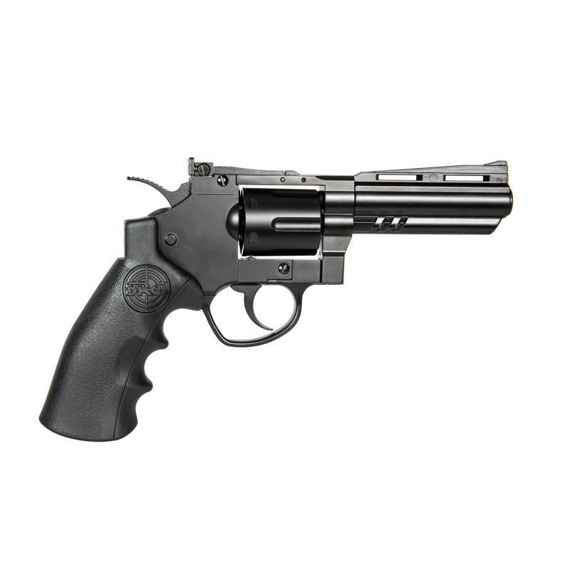 Full Metal TITAN 4inch Revolver Replica - Black