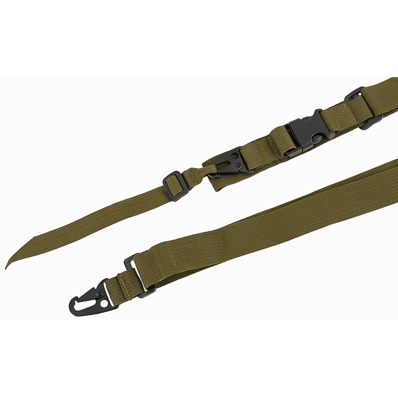 3-Point MP5/G3/M4 QD Tactical Rifle Sling Green