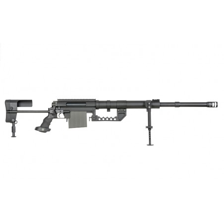 AIRSOFT RIFLE BOLT-ACTION ST200 FULL METAL - BLACK [S&T]