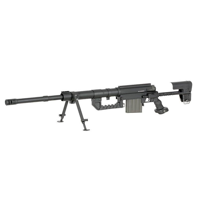 AIRSOFT RIFLE BOLT-ACTION ST200 FULL METAL - BLACK [S&T]