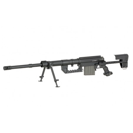 AIRSOFT RIFLE BOLT-ACTION ST200 FULL METAL - BLACK [S&T]