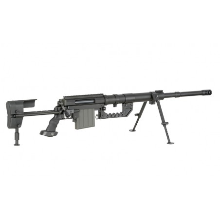 AIRSOFT RIFLE BOLT-ACTION ST200 FULL METAL - BLACK [S&T]