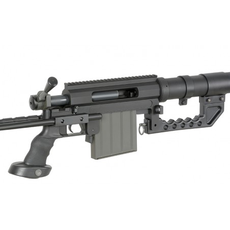AIRSOFT RIFLE BOLT-ACTION ST200 FULL METAL - BLACK [S&T]