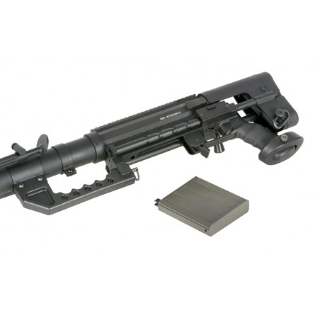 AIRSOFT RIFLE BOLT-ACTION ST200 FULL METAL - BLACK [S&T]