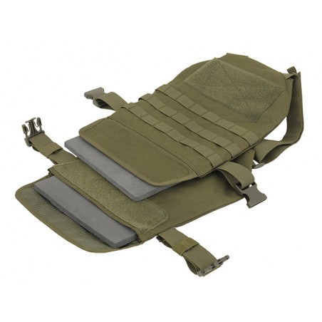 SIMPLE PLATE CARRIER WITH DUMMY SOFT ARMOR INSERTS - MT