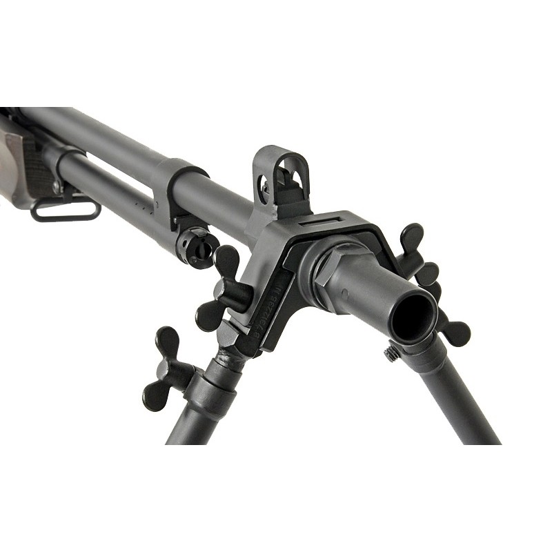 M1918 BAR LIGHT MACHINE GUN REPLICA - REAL WOOD [S&T]