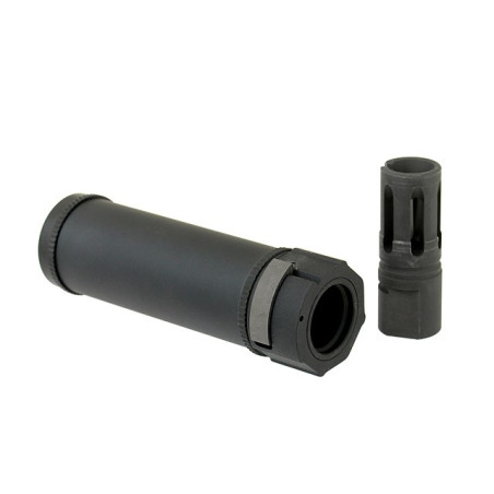 126MM QD SILENCER W/ FLASH HIDER - BLACK