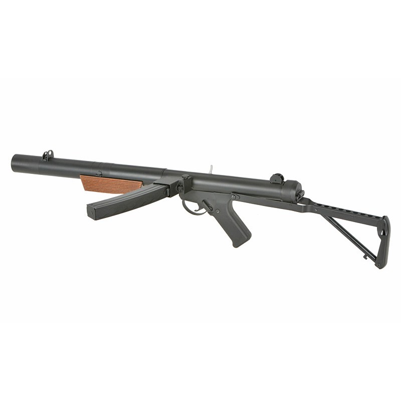 MK5 STERLING SUBMACHINE GUN REPLICA - BLACK [S&T]