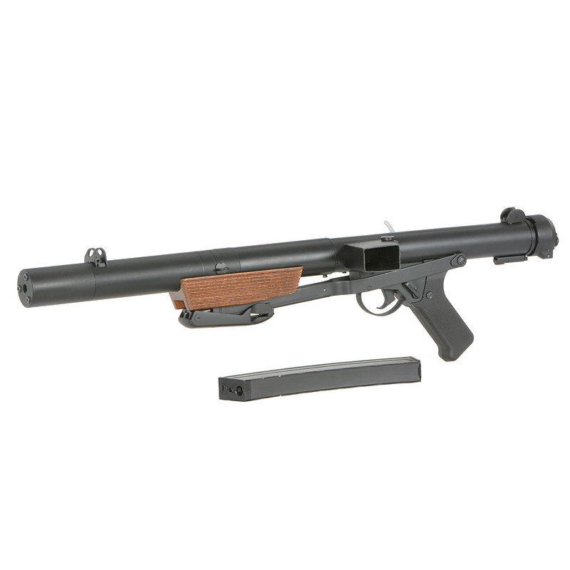 MK5 STERLING SUBMACHINE GUN REPLICA - BLACK [S&T]