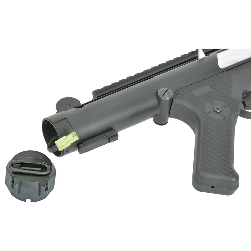 MK7 STERLING SUBMACHINE GUN REPLICA - BLACK [S&T]