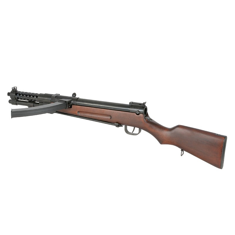 Japanese Type 100 Submachine gun replica - Real Wood [S&T]