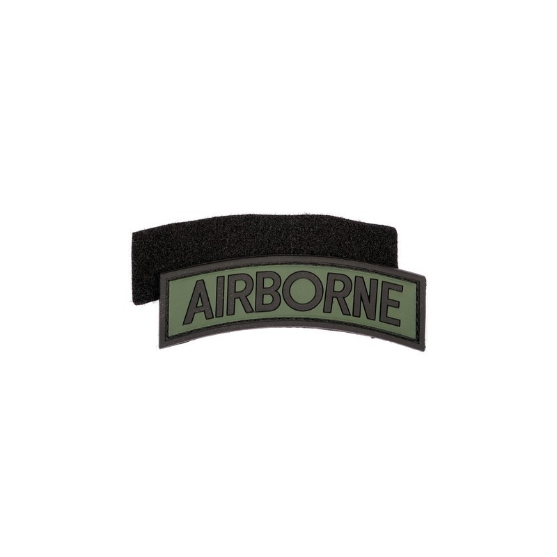 Patch 3D PVC Airborne, with velcro