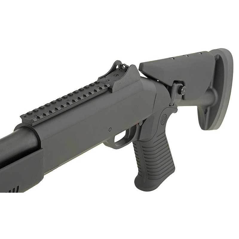 Tri-Shot M56DL airsoft Pump Shotgun 30 rounds magazine
